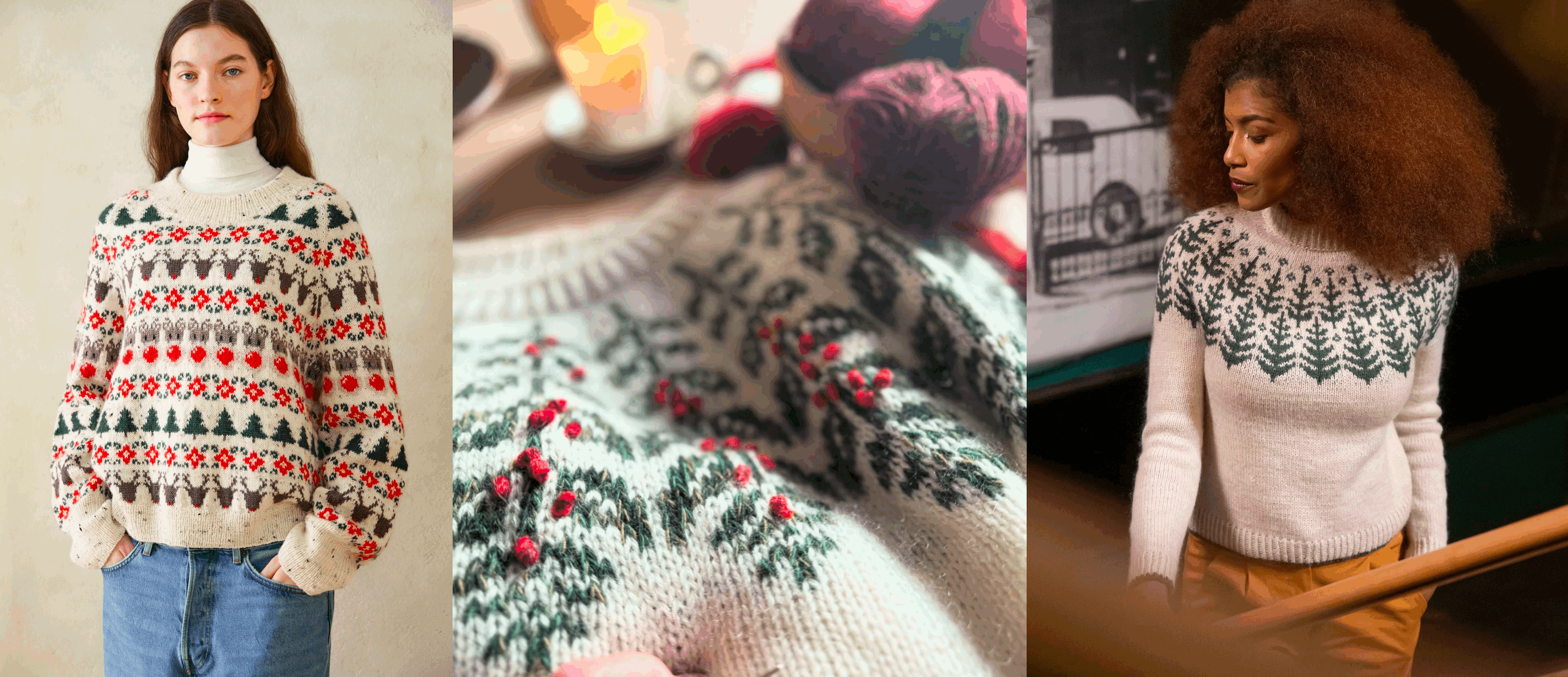 Strikk deg en julegenser i førjulstiden - Norwegian Spirit strikk&garn ...