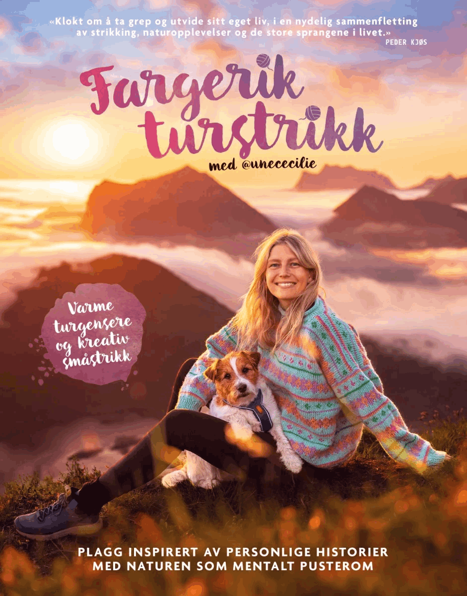 Fargerik turstrikk med @unececilie - Norwegian Spirit strikk&garn ...
